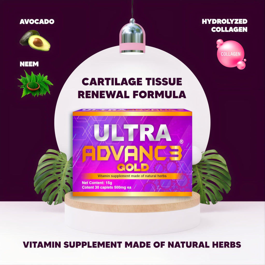 Ultra Advance3 Gold caplets for daily wellness