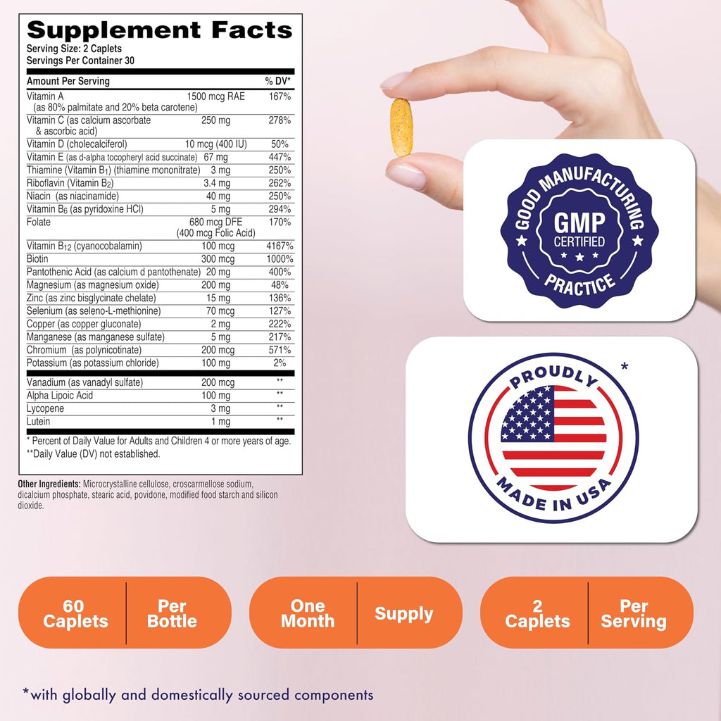Ultra-Betic multivitamin for men health