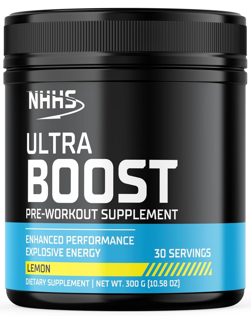 Ultra Boost pre-workout lemon flavor