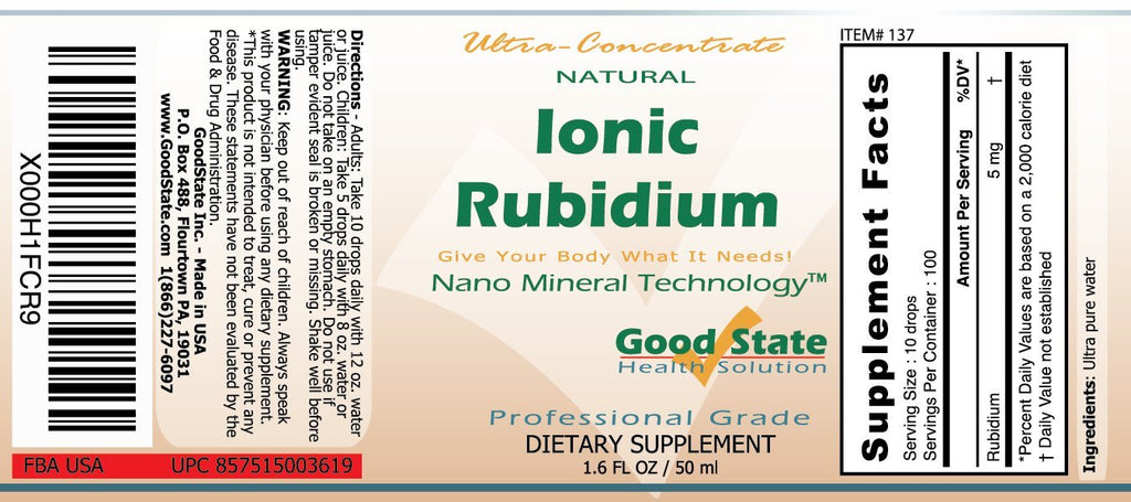 ultra concentrate rubidium drops