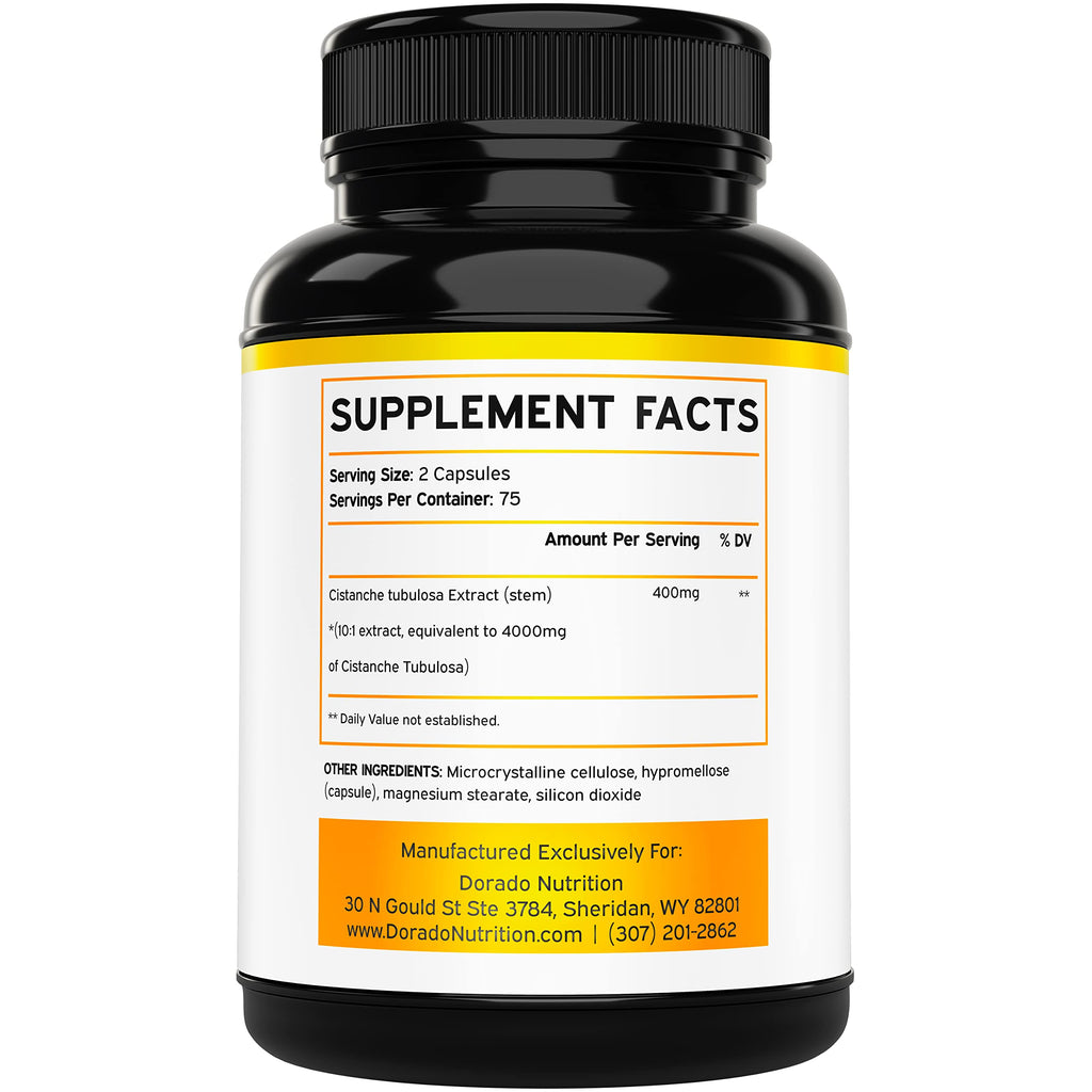 Ultra concentrated Cistanche capsules