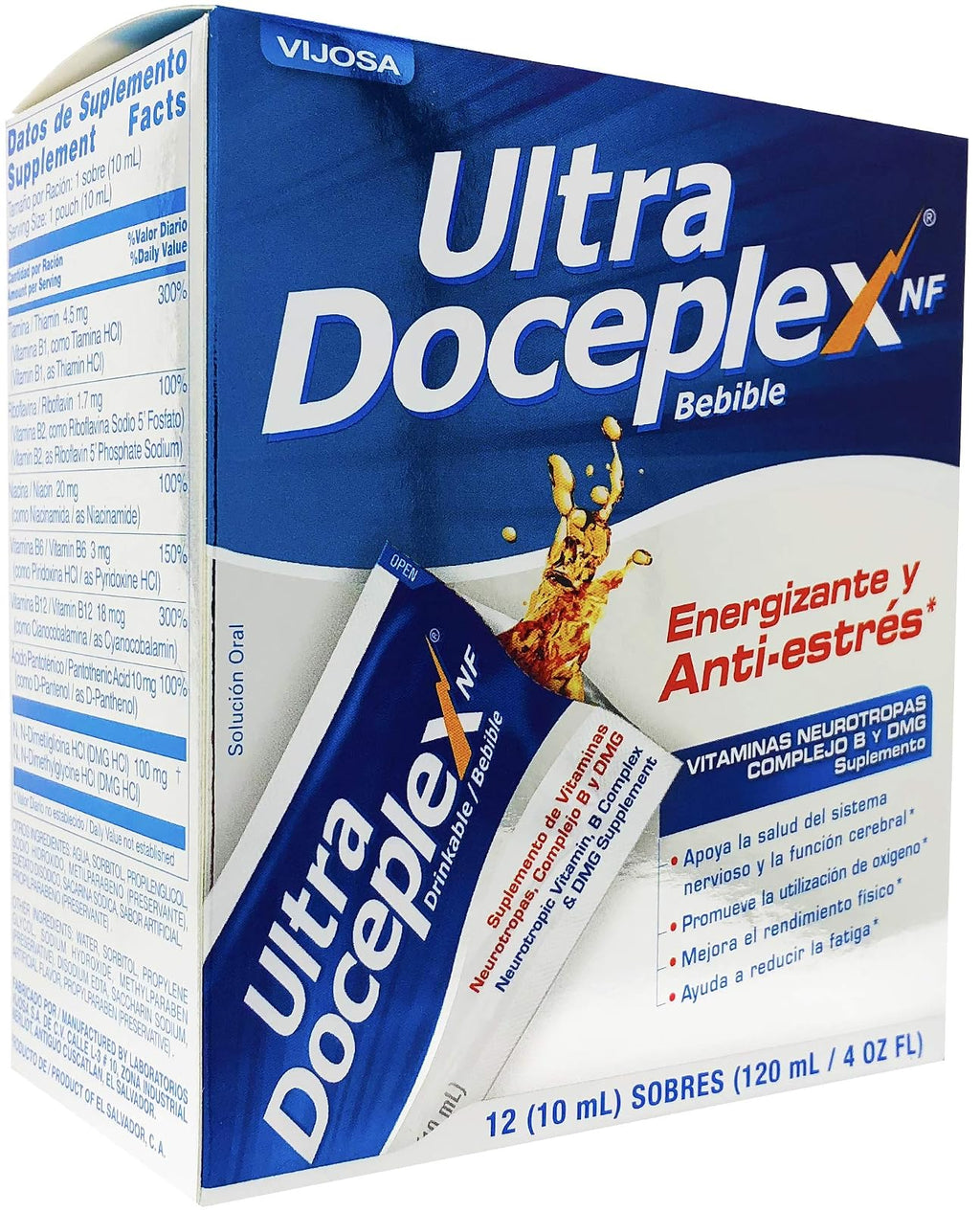 Ultra Doceplex vitamin b complex pouches