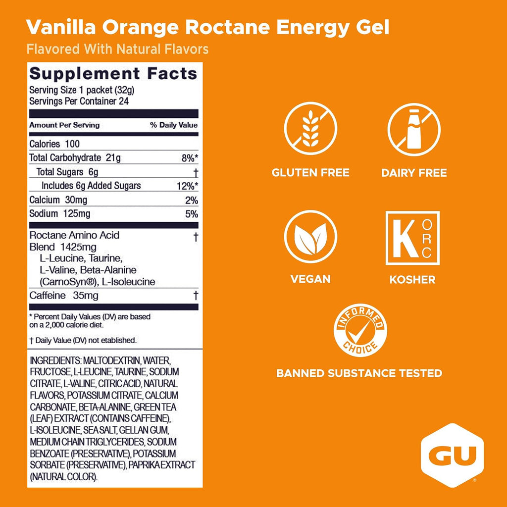 Ultra endurance energy boost gel