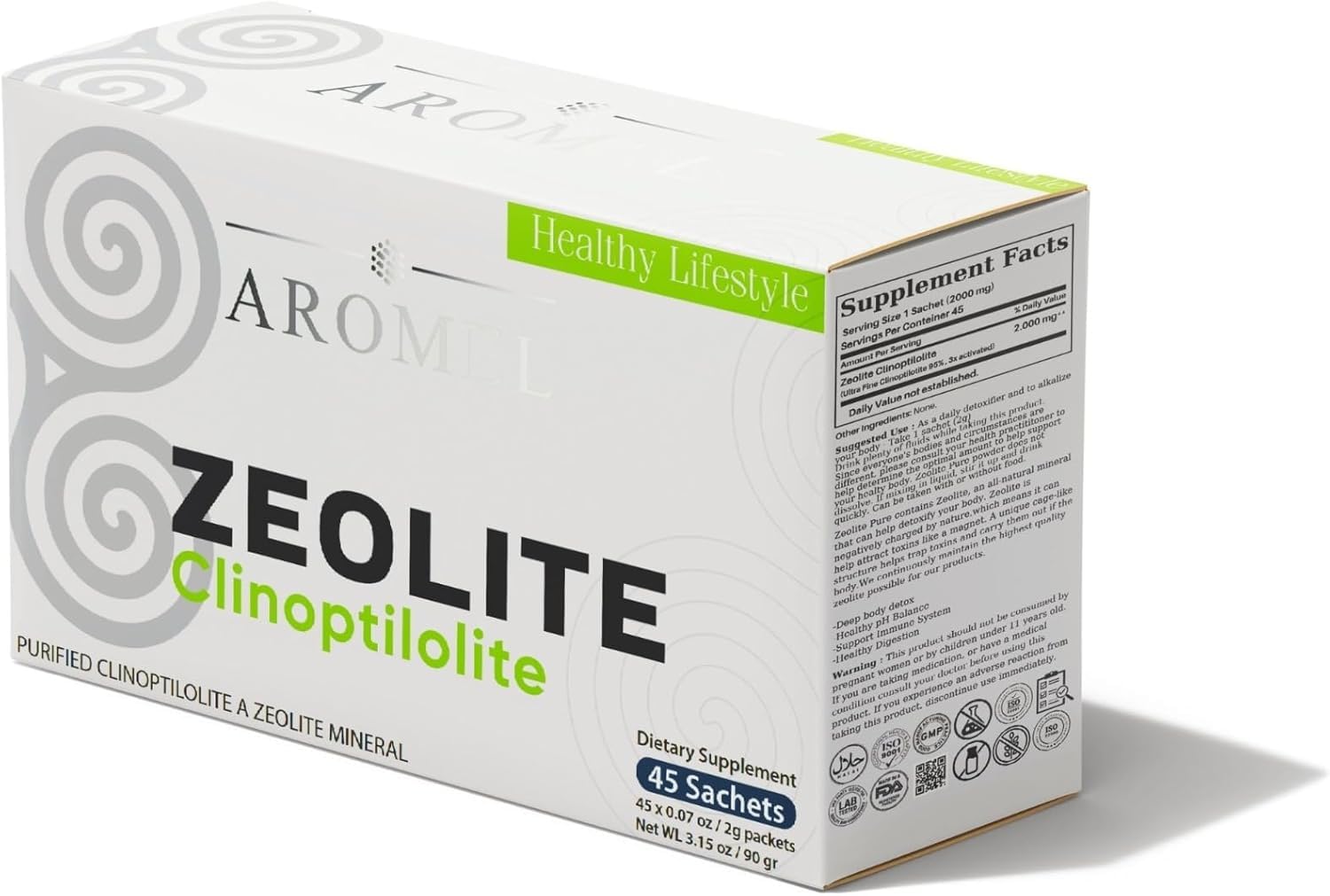 Ultra fine zeolite powder benefits
