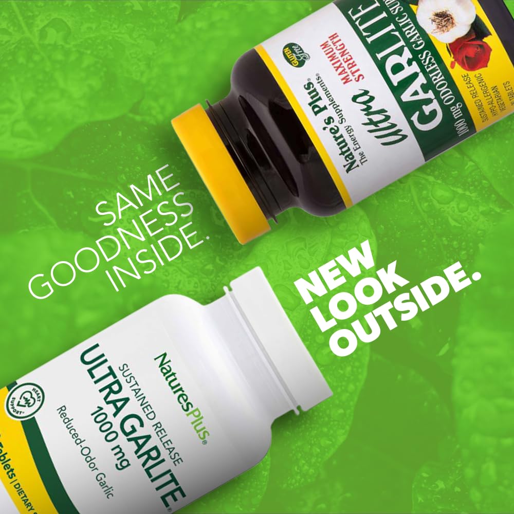 Ultra Garlite 1000 mg garlic tablets