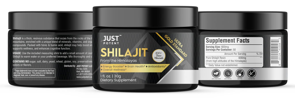 Ultra Gold Standard 600mg Shilajit benefits