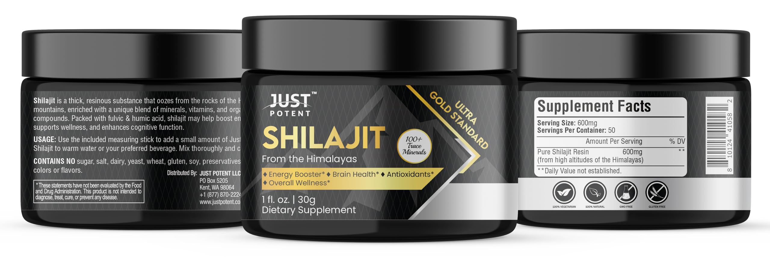 Ultra Gold Standard 600mg Shilajit benefits