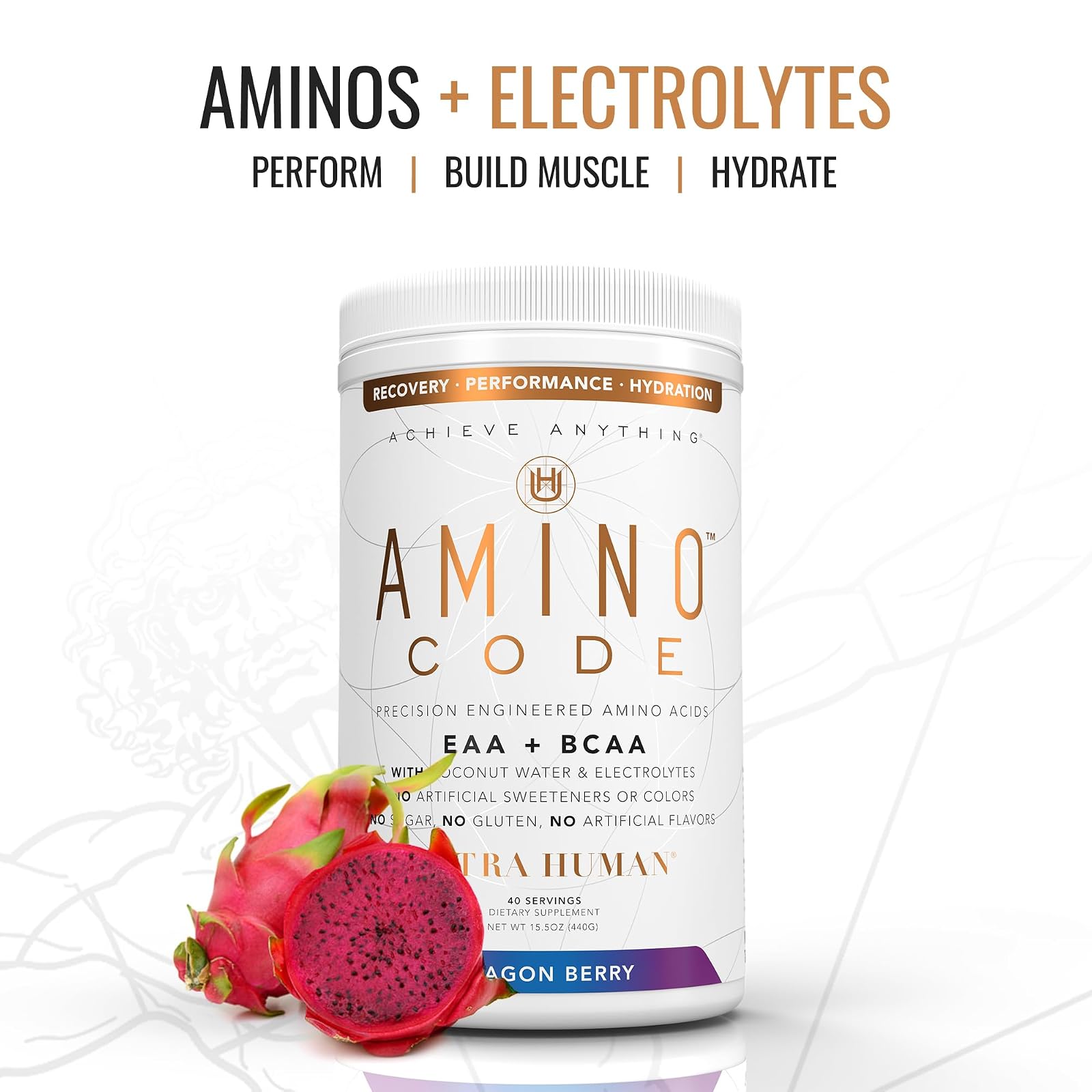 Ultra Human amino powder for hydration