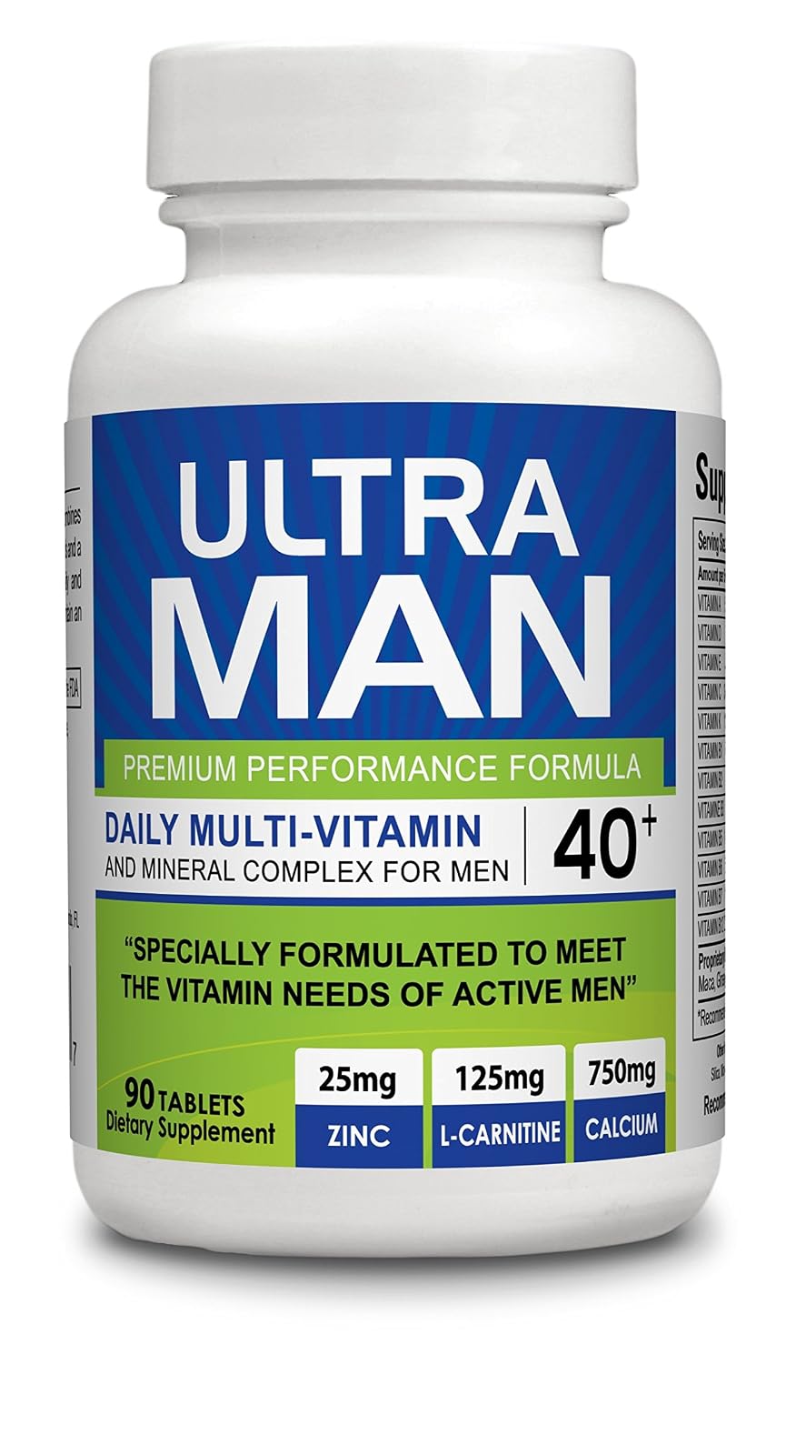Ultra Man multivitamins for daily health