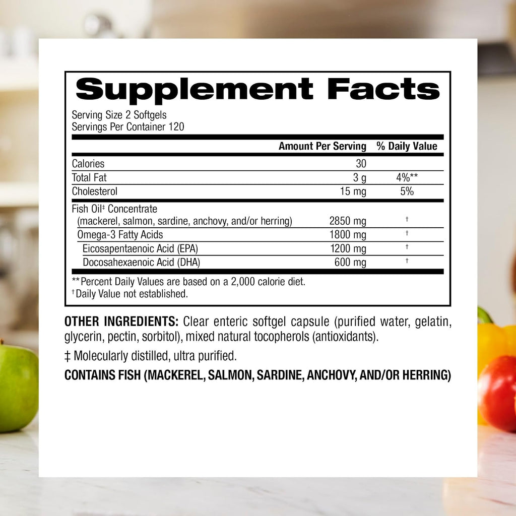 Ultra Omega 3 for heart health