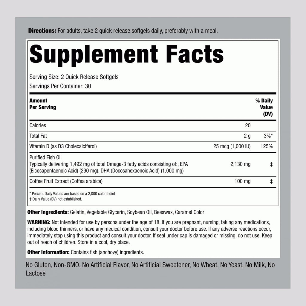 Ultra Omega 3 with Vitamin D