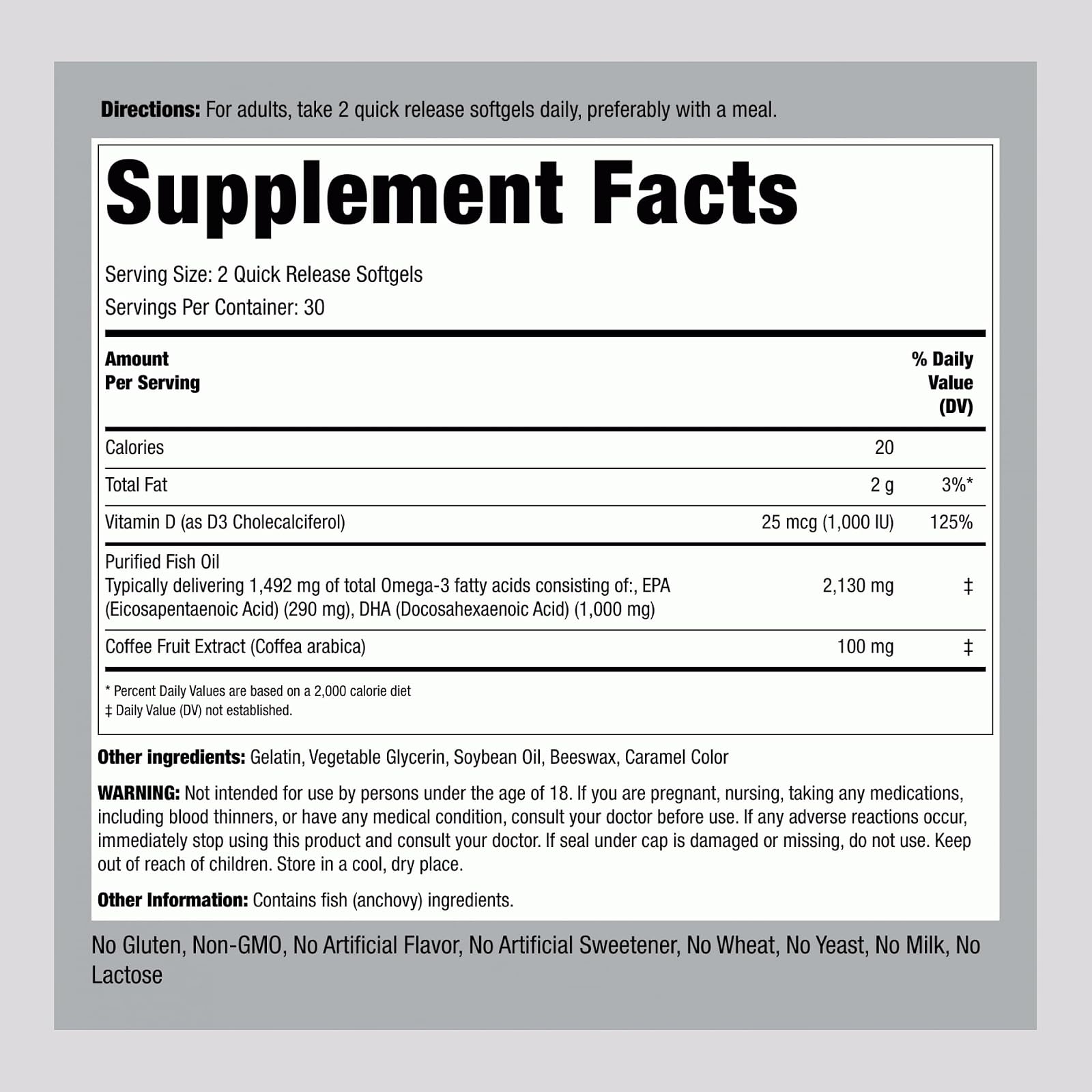 Ultra Omega 3 with Vitamin D