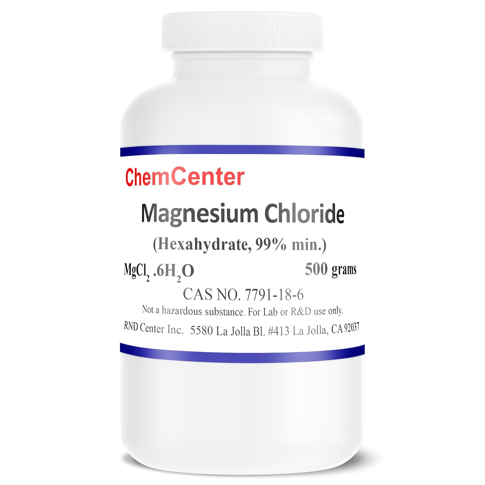 Ultra pure magnesium chloride flakes