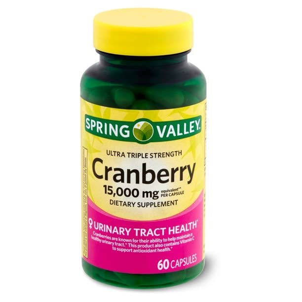 Ultra triple strength cranberry supplement