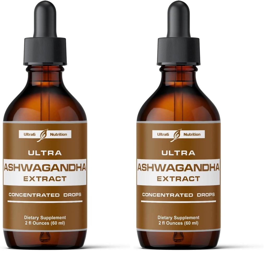 Ultra6 Nutrition ashwagandha liquid drops