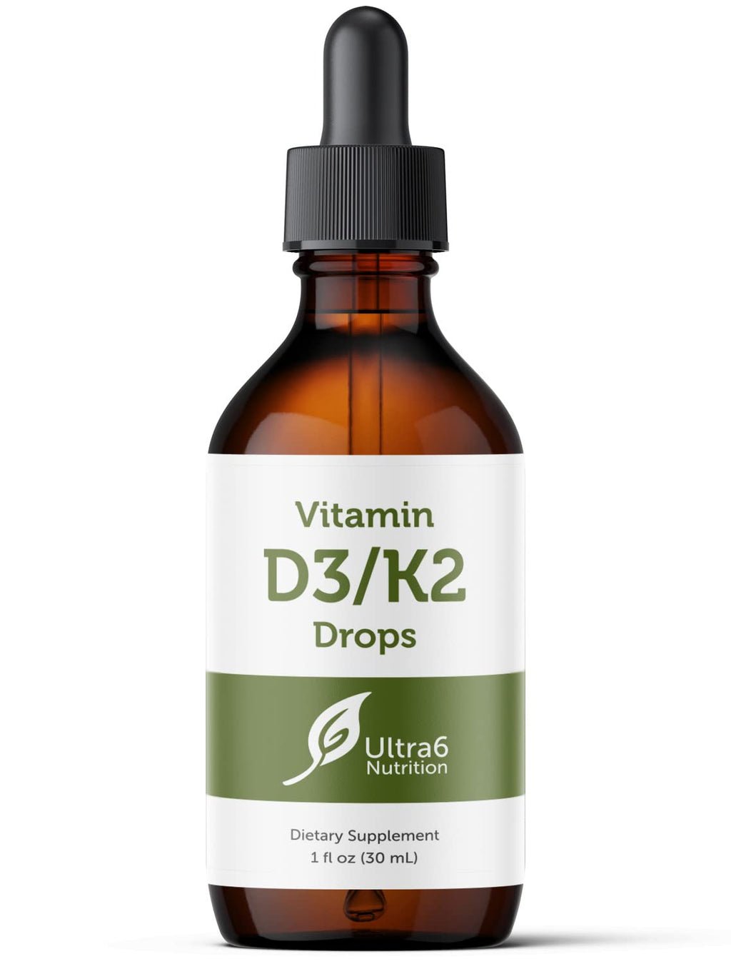 Ultra6 Nutrition vitamin D3 K2 drops