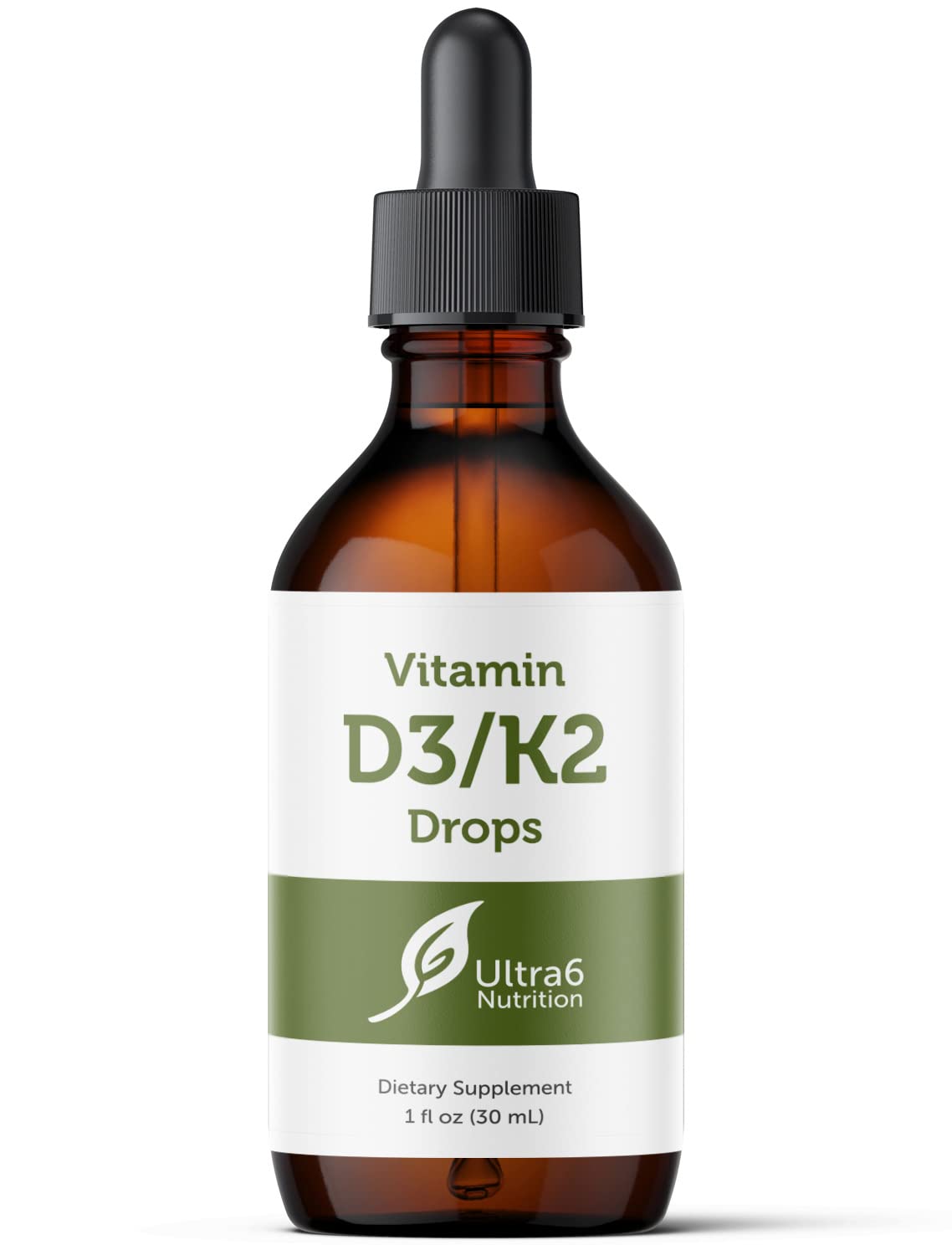 Ultra6 Nutrition vitamin D3 K2 drops