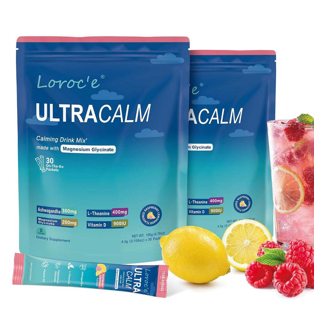 UltraCalm cortisol drink mix packets