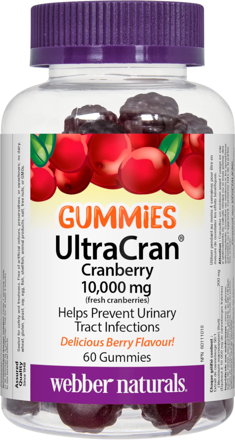 UltraCran cranberry gummies for health