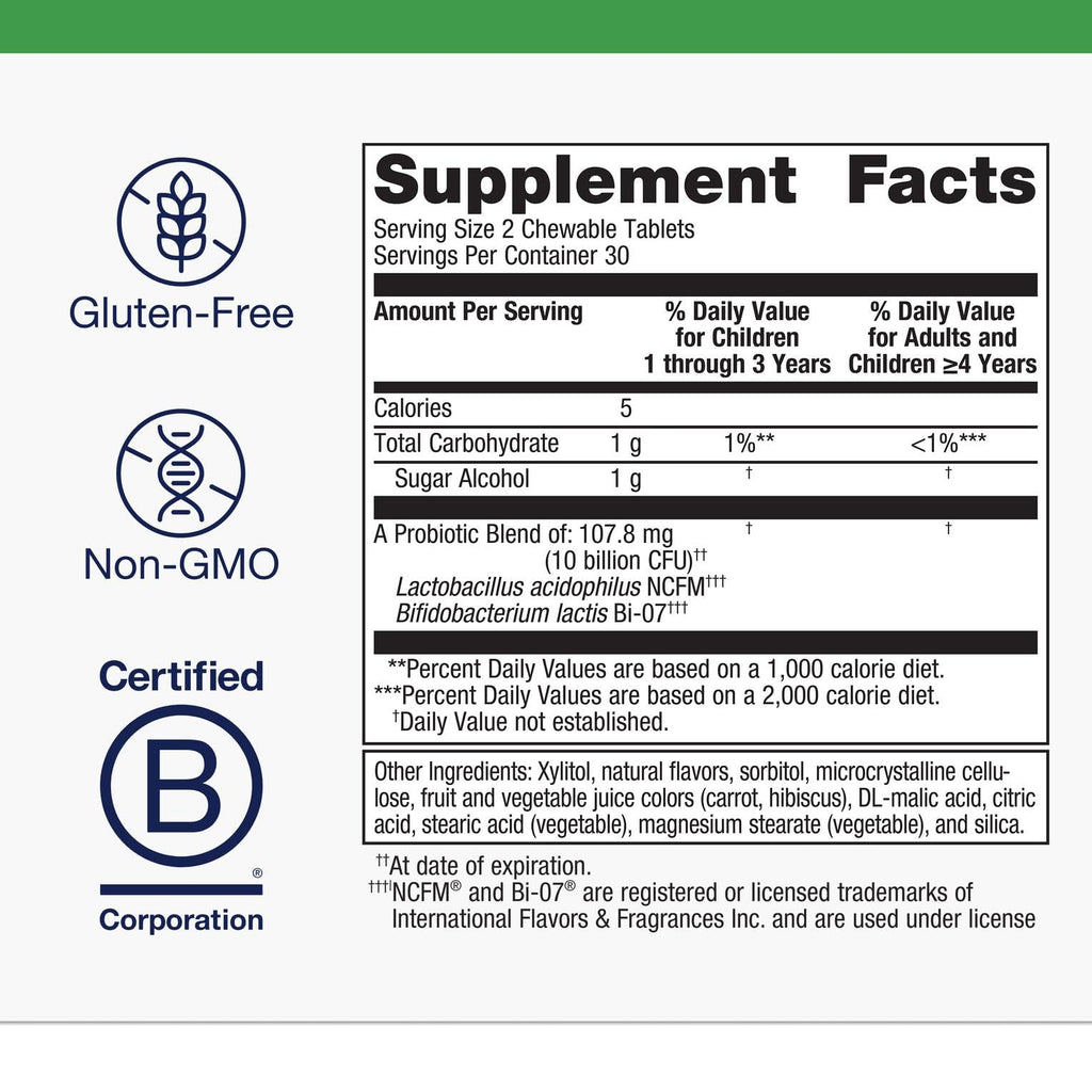 UltraFlora probiotics for kids