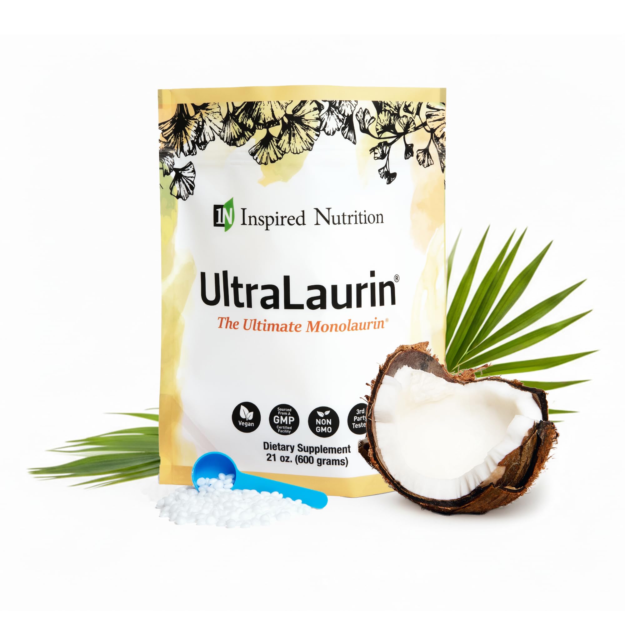 UltraLaurin Monolaurin immune support pellets