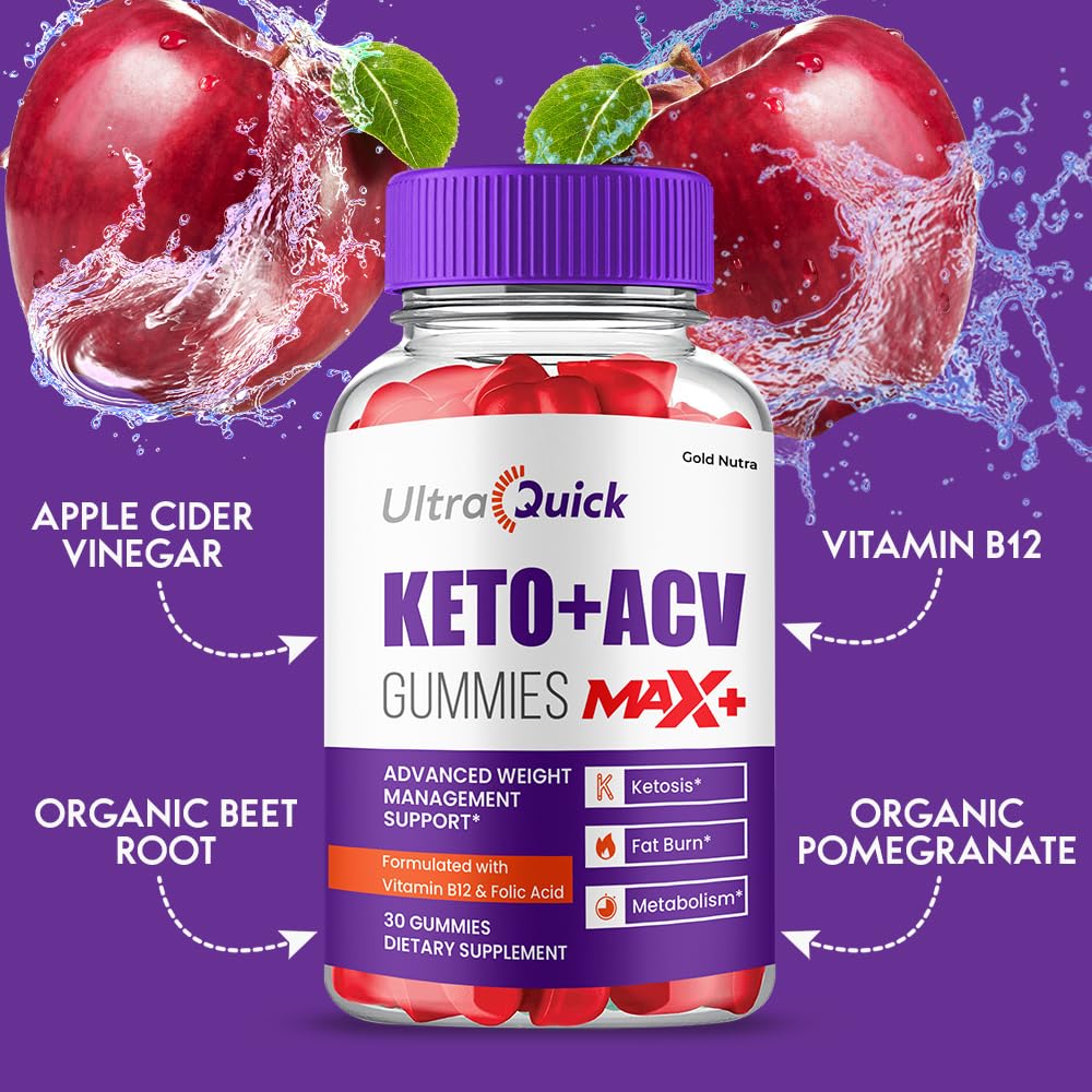 UltraQuick Max+ apple cider vinegar benefits