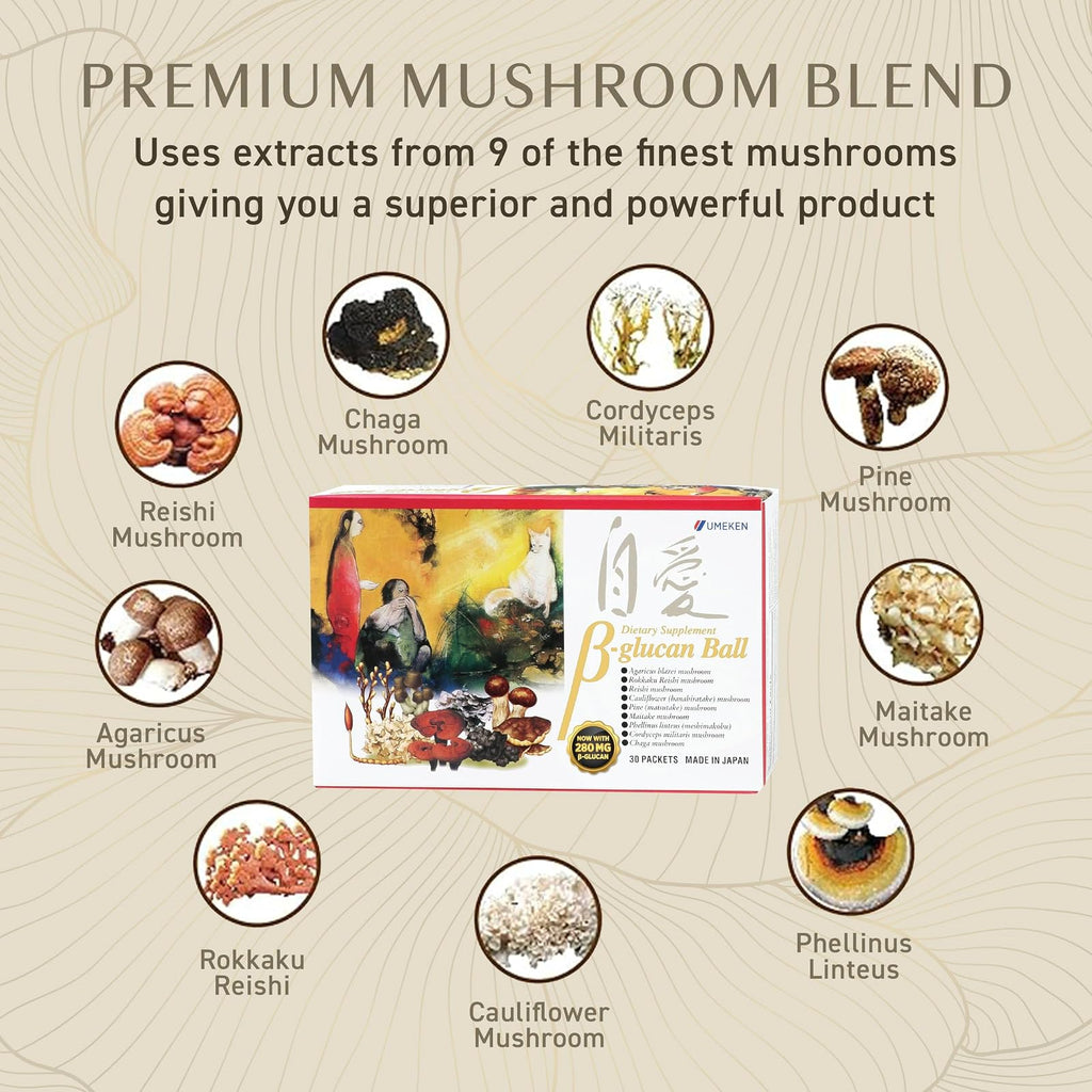 Umeken mushroom packets for easy use