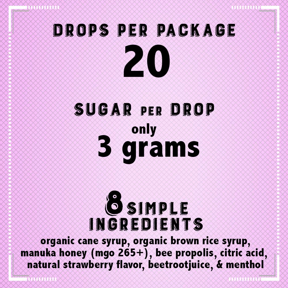 UMF 10+ Manuka honey cough drops