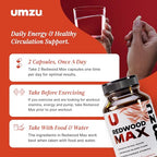 UMZU pre-workout for muscle pump