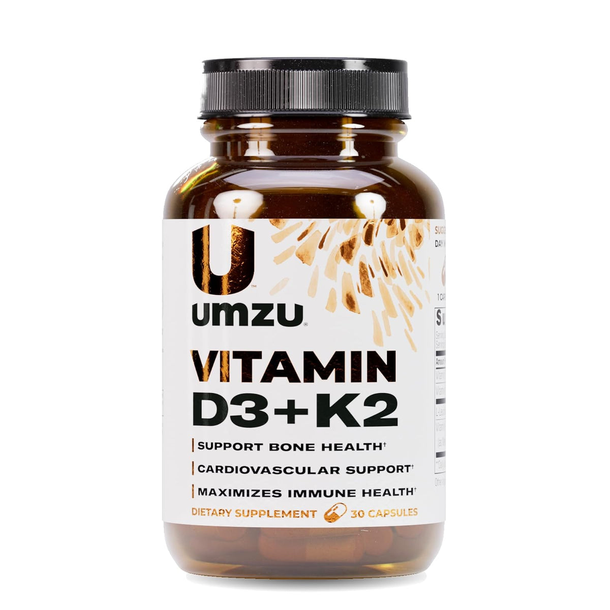 UMZU Vitamin D3 K2 supplement benefits
