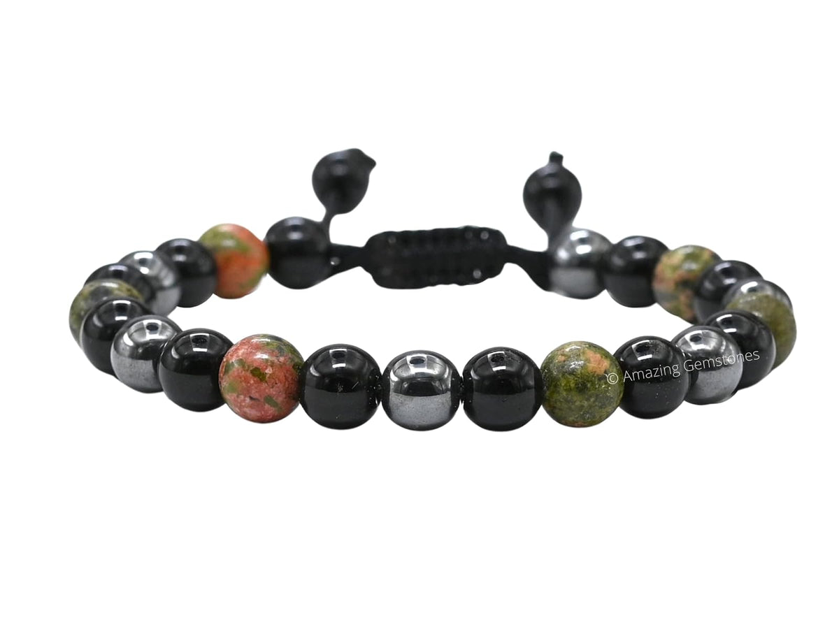 Unakite health bracelet benefits