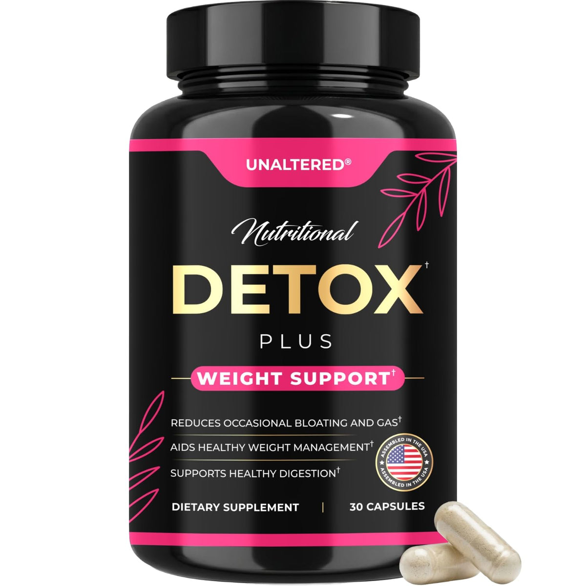 UNALTERED detox cleanse capsules