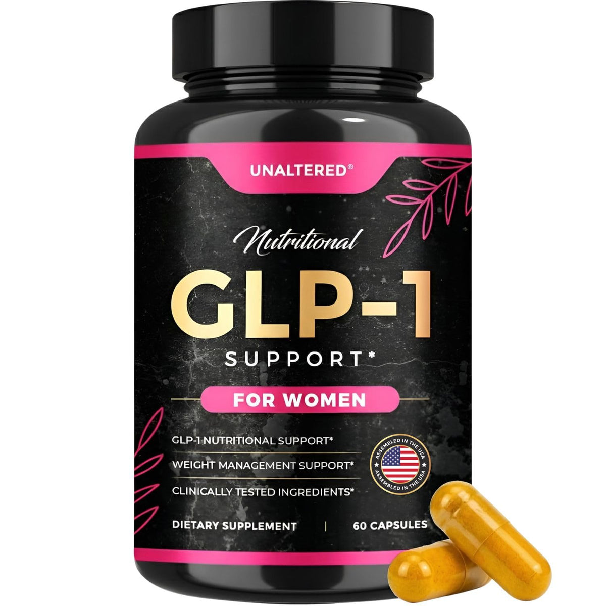 UNALTERED GLP-1 supplement for weight management