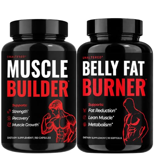 UNALTERED muscle builder fat burners
