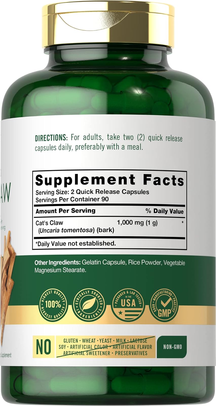 Uncaria Tomentosa for joint health
