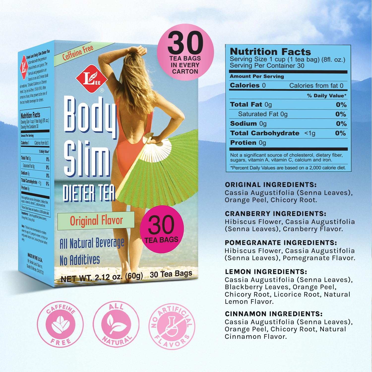 Uncle Lee's Body Slim tea