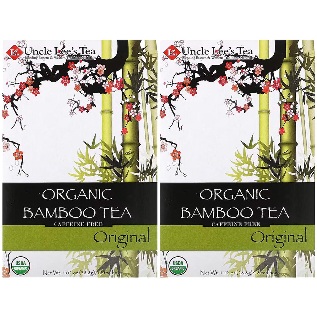 Uncle Lee's organic bamboo tea bags