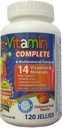 Uncle Moishy blended vitamin jellies for kids
