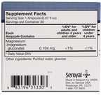 UNDA magnesium ampoules for relaxation