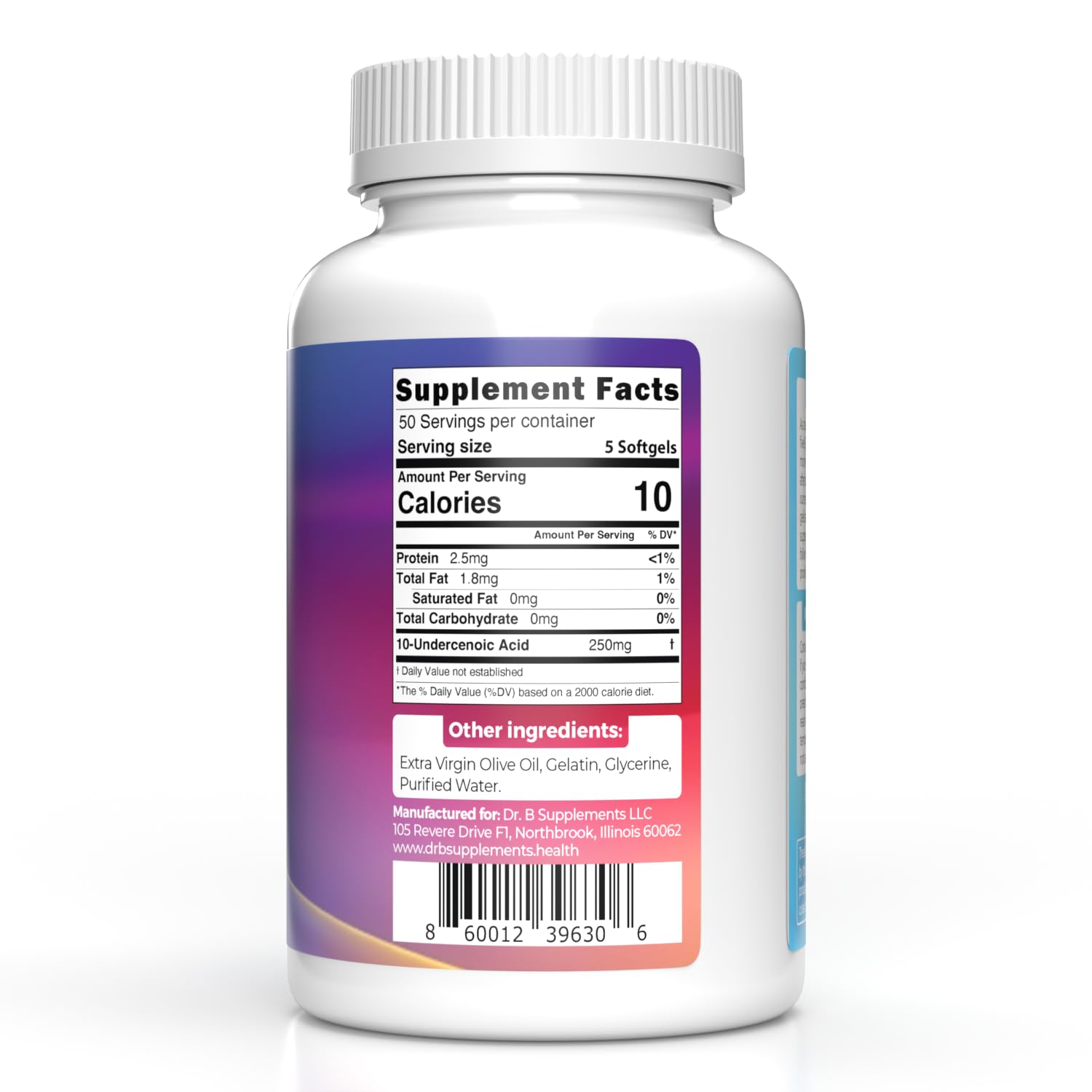 undecylenic acid softgels for daily wellness