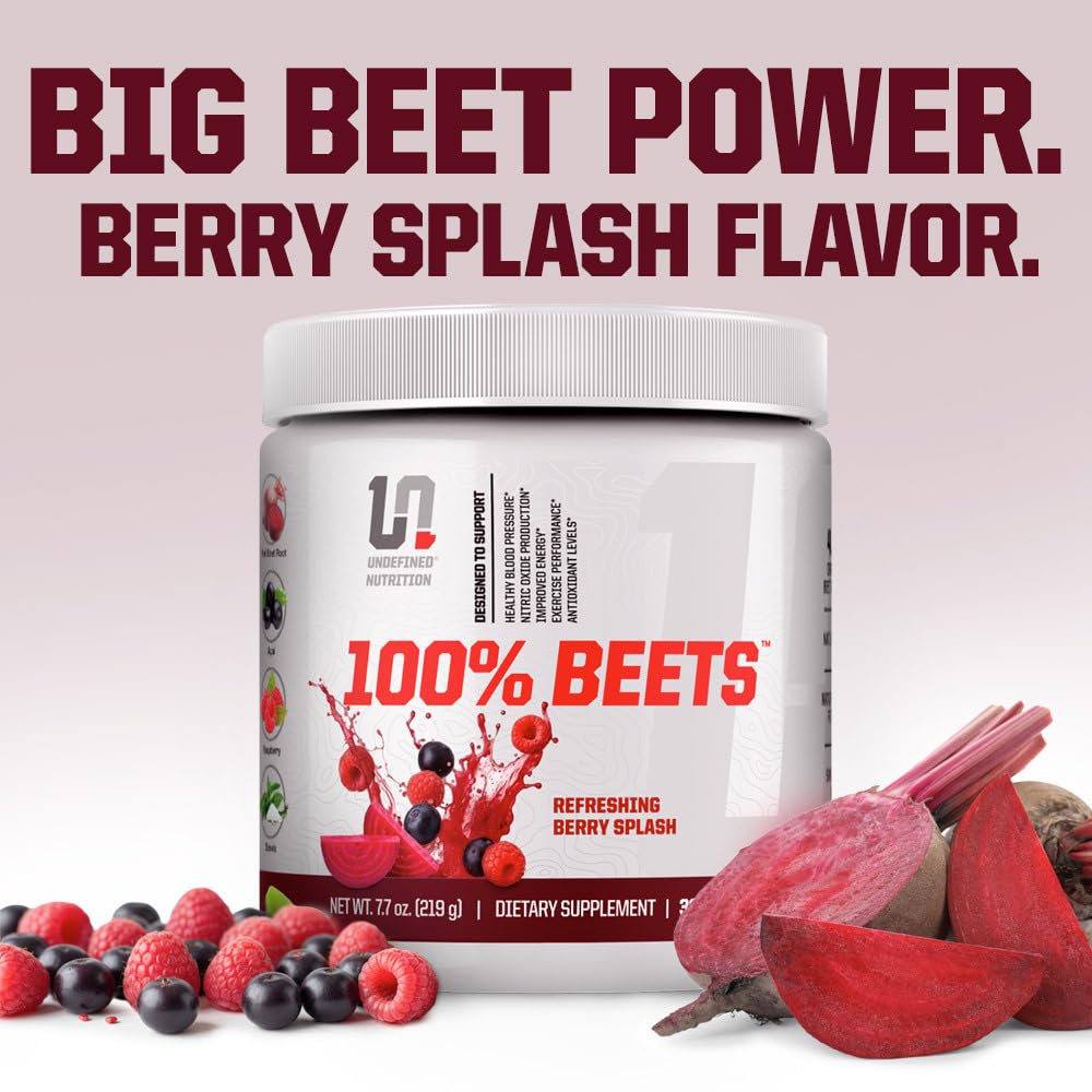 undefined nutrition beets powder supplement