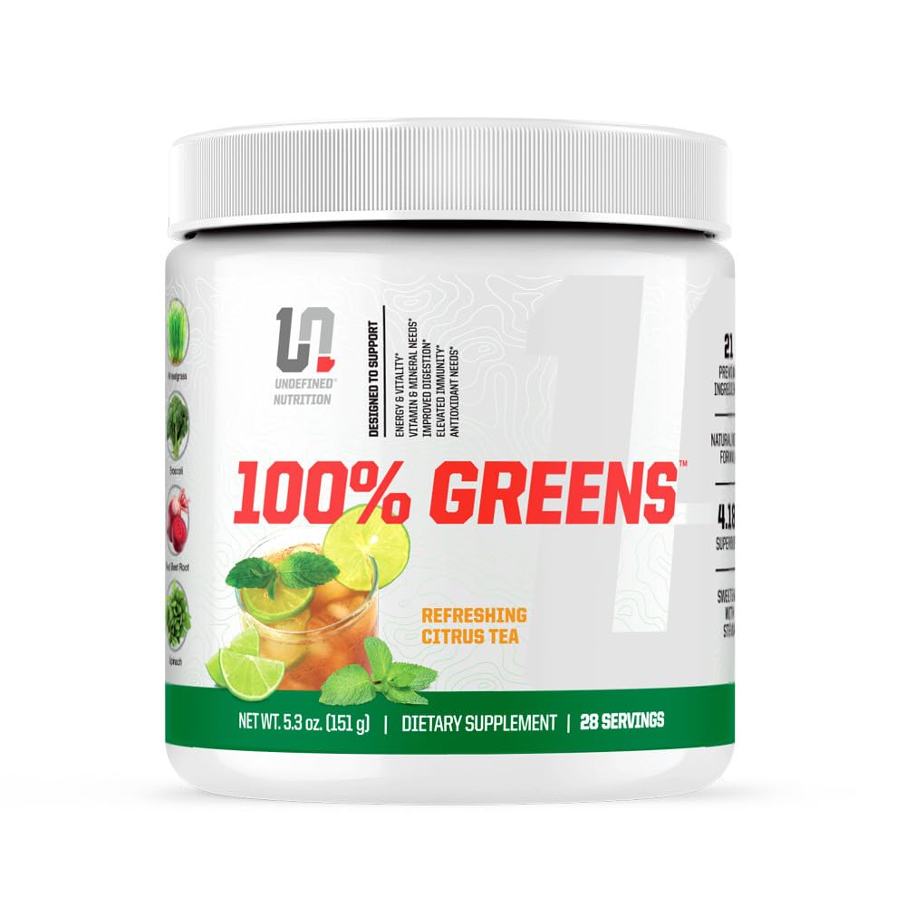 undefined nutrition greens powder benefits