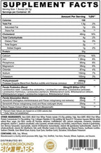 Underground Bio Labs protein supplement