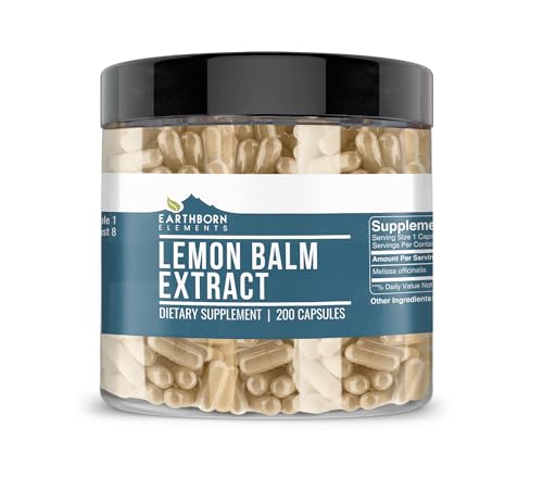 undiluted lemon balm extract benefits