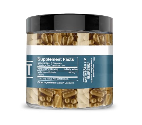 undiluted valerian capsules for calm