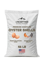 Unearthed oyster shell calcium supplement