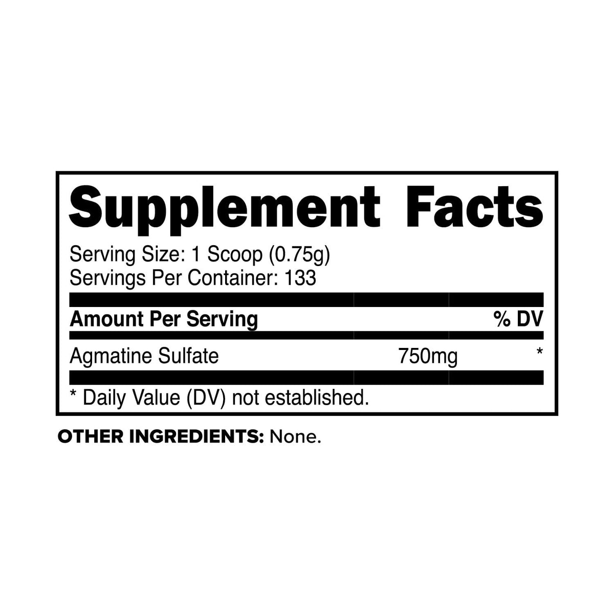 unflavored Agmatine Sulfate for energy boost