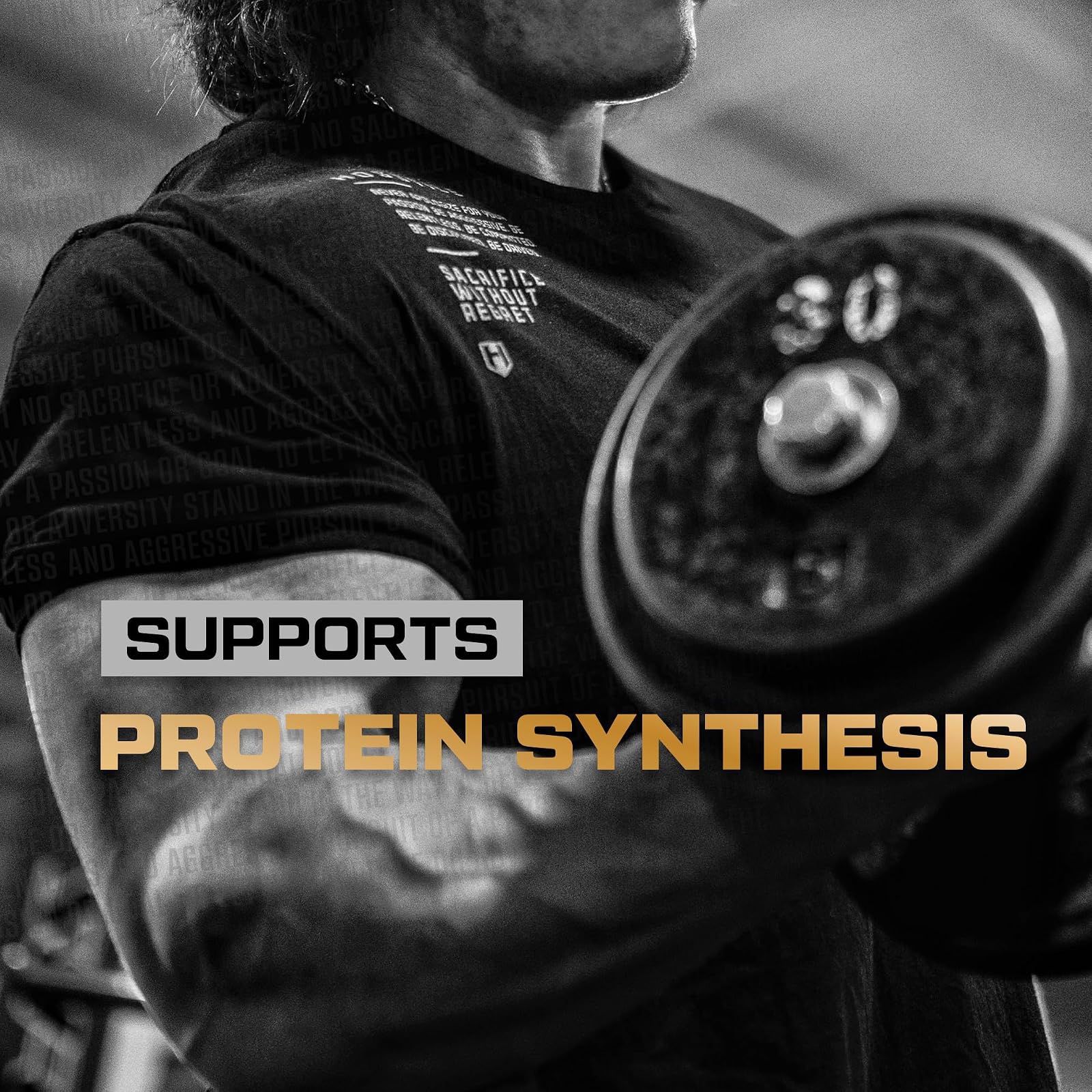 Unflavored amino acid supplement powder