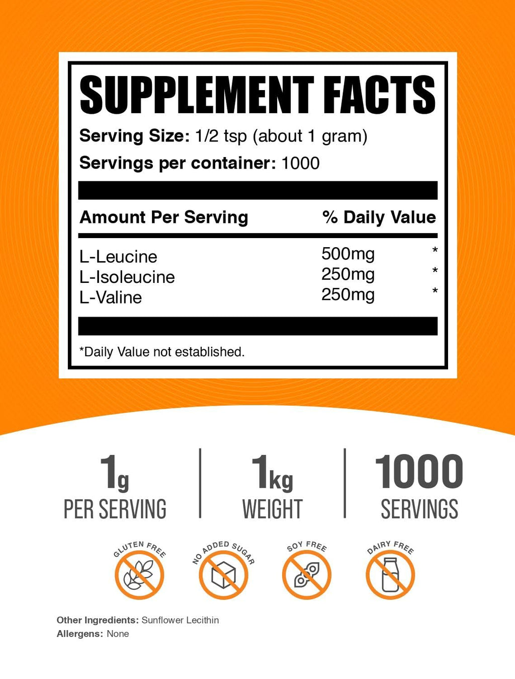 unflavored amino acids for versatile use