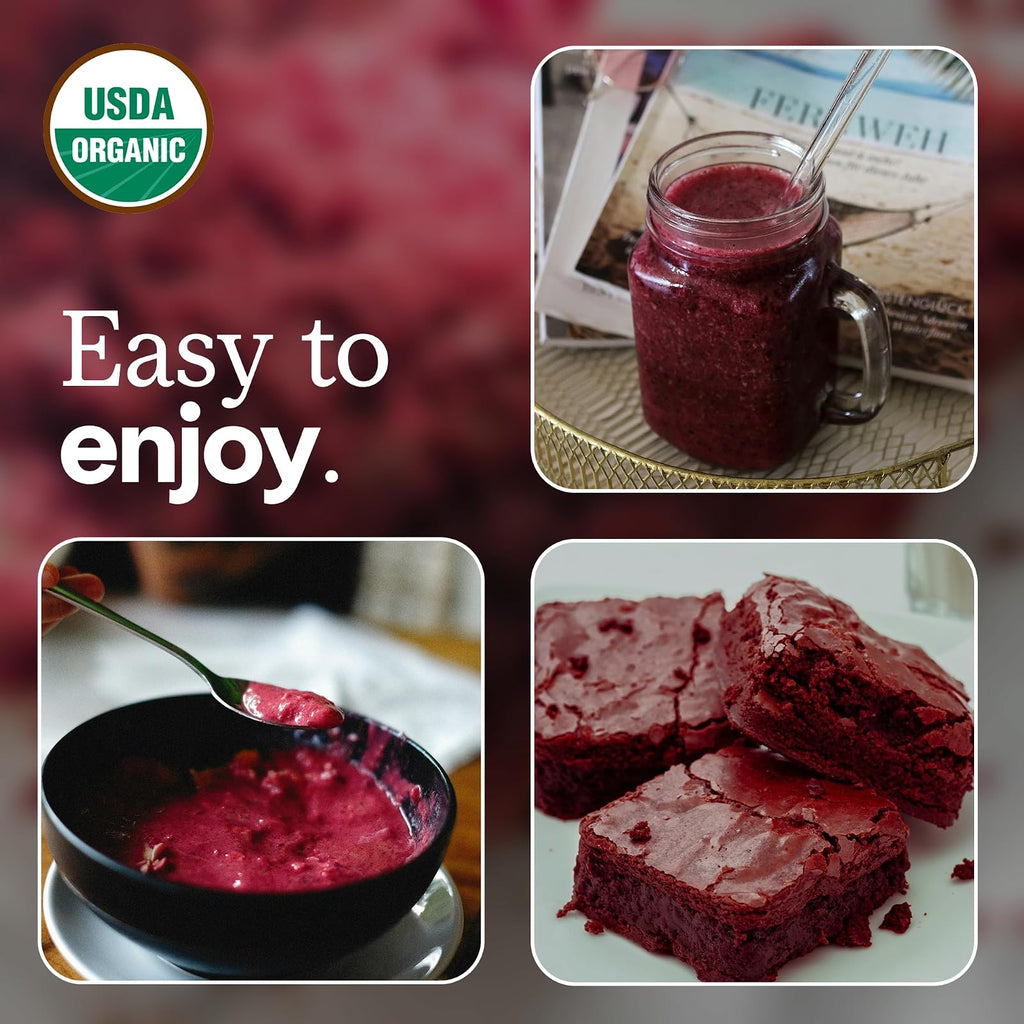 unflavored beet powder for smoothies